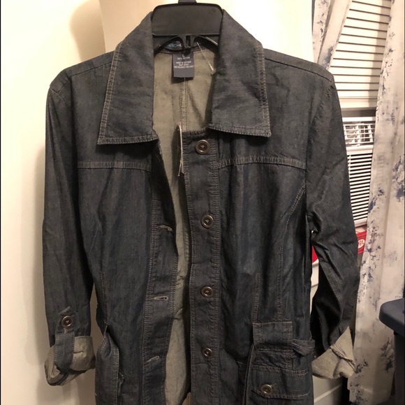 French Cuff | Jackets & Coats | Nwt French Cuff Denim Jacket 6 | Poshmark